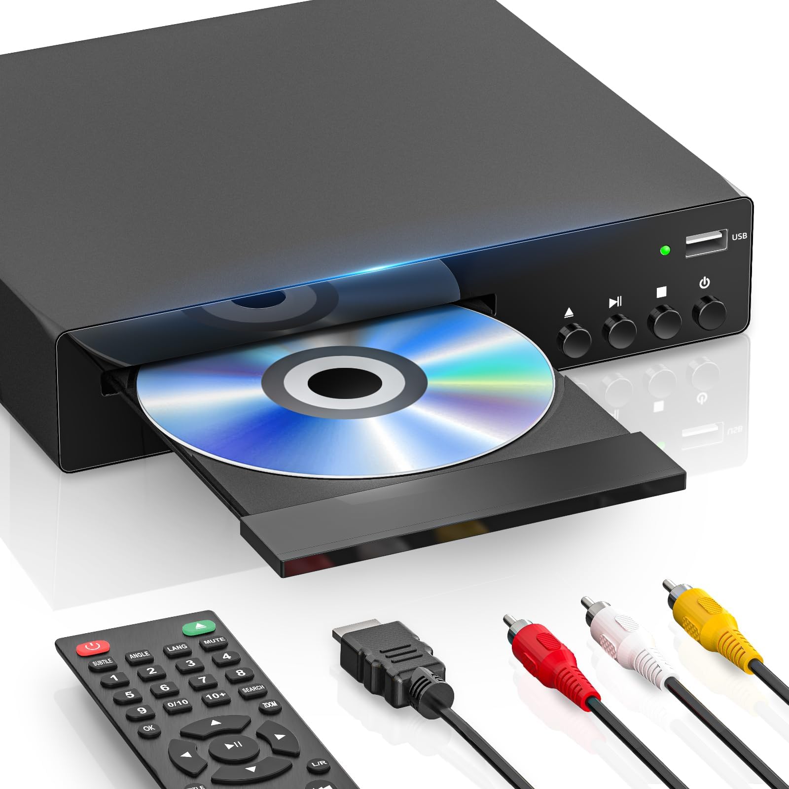 Amazon.com: DVD Players for TV with HDMI,Plays All Regions and Formats ...