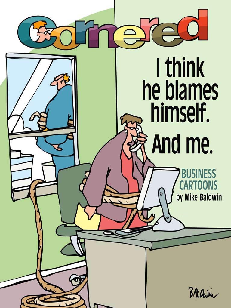 Amazon.com: Cornered - I Think He Blames Himself. And Me. - Business ...