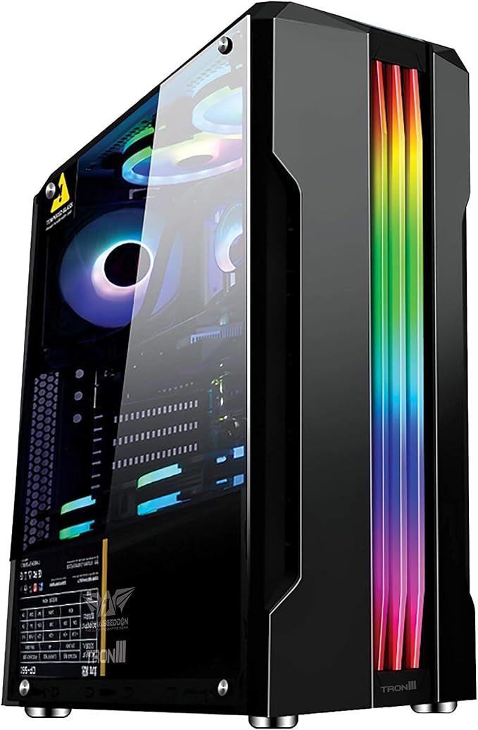 Armageddon Tron III Gaming Case PC Desktop i5-4570 LGA1150 8GBRAM ...