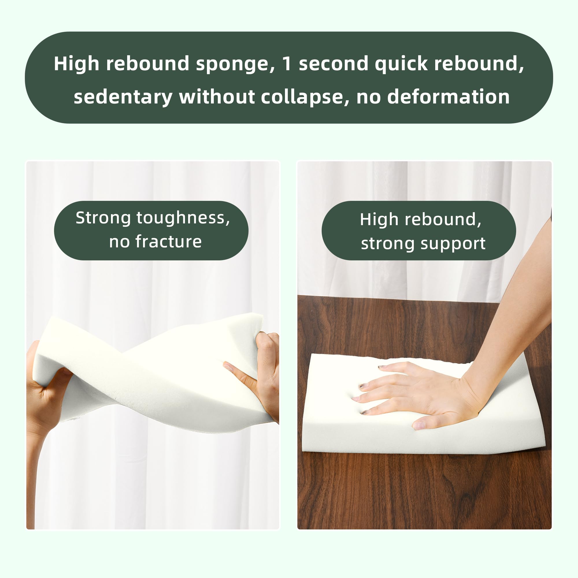 TimesGate Outdoor Porch Patio Swing Cushions, Outdoor Bench Cushion ...