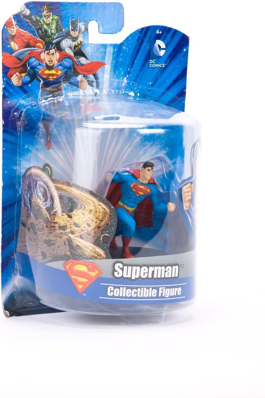 Amazon.com: DC Superman 4" PVC Figurine : Toys & Games