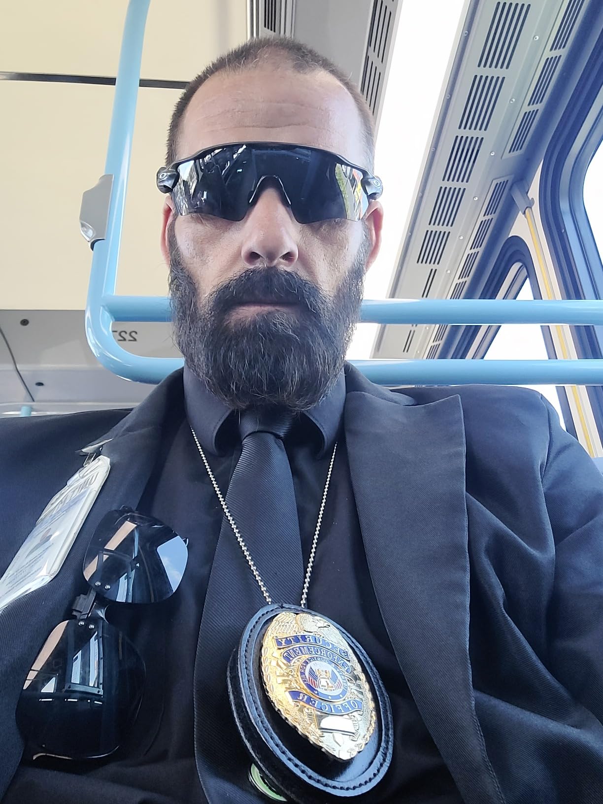 First Class Security Enforcement Officer Silver Shield Badge – Uniform ...