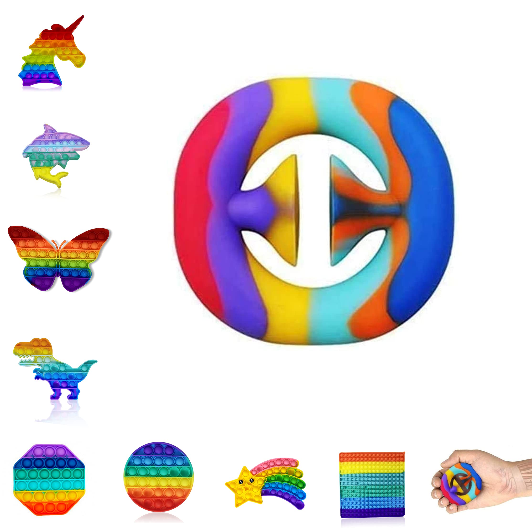 Buy plastific Push & Pop Fidget Snappers, Grab and Snap Hand Toy, Noise ...