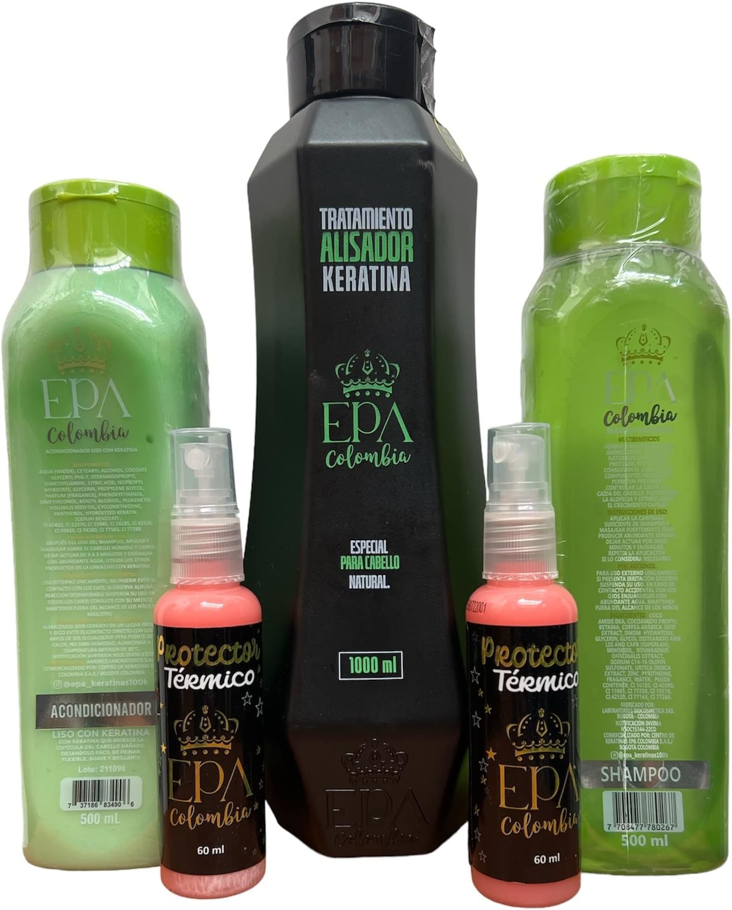 Amazon.com: PACK KERATINA EPA COLOMBIA. Thermal Mask. With proteins ...