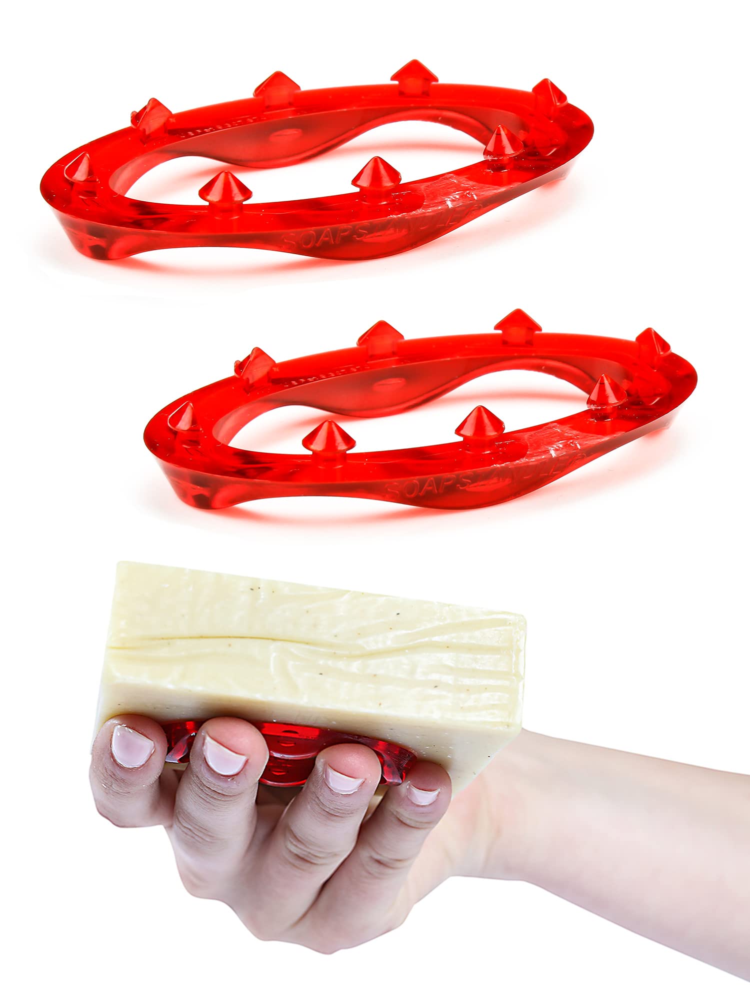Amazon.com: SoapStandle Bar Soap Gripper No Goo or Mess Soap Holder for ...