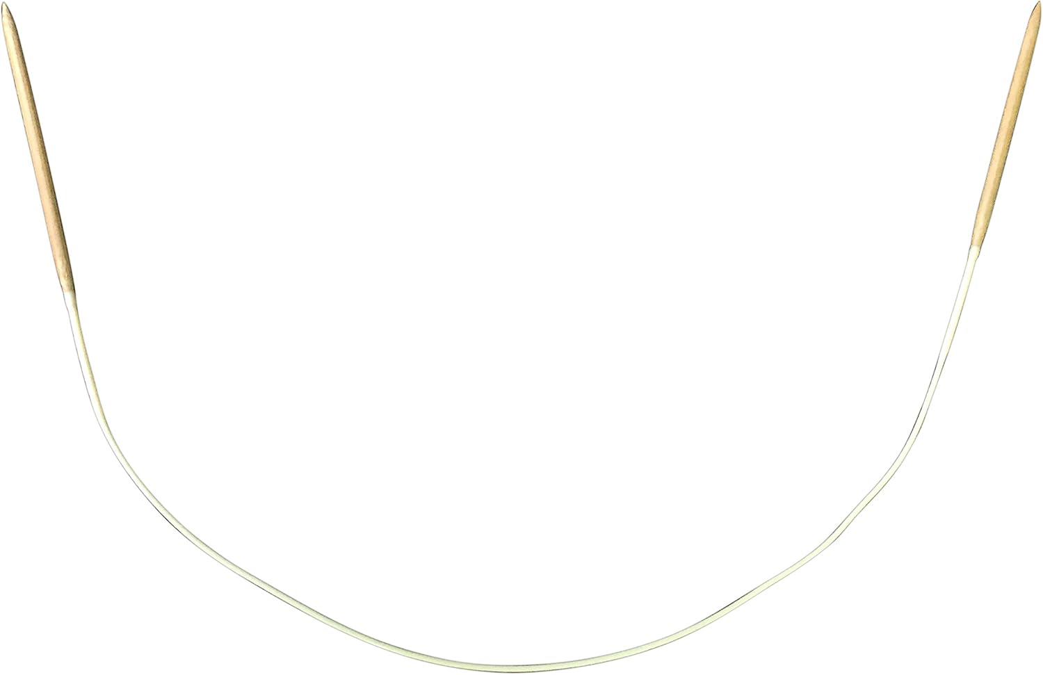 Amazon.com: Tanimura Bamboo Swallow Rhody Bamboo Ring Needle, 31.5 ...