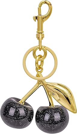 Rasonyet Cherry Keychain Cute Cherry Bag Charm Key Chains Women Fashion ...
