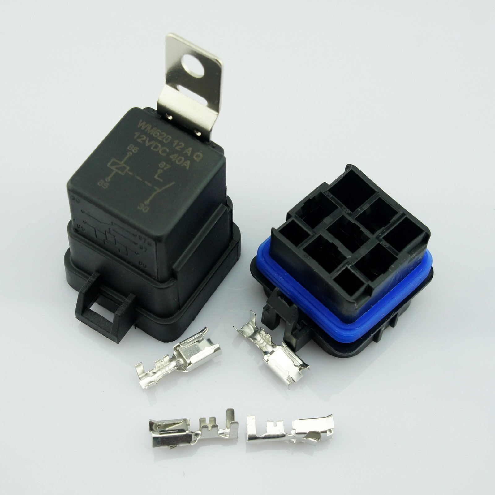 Amazon.com: DC 12V 40A Universal Car Vehicle Waterproof Sealed ...