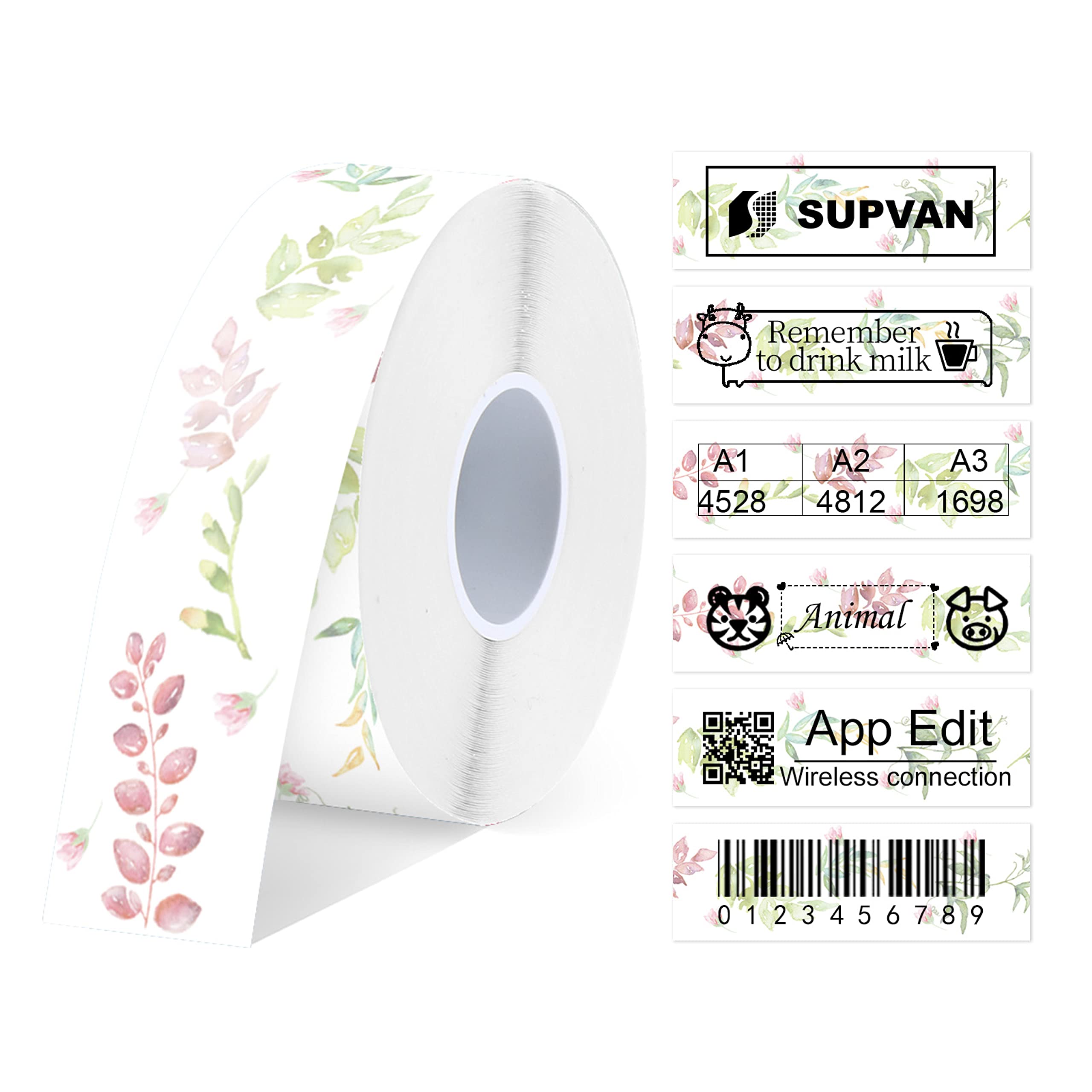 Snapklik.com : Label Maker Tape E10 Adapted Label Print Paper Refill ...
