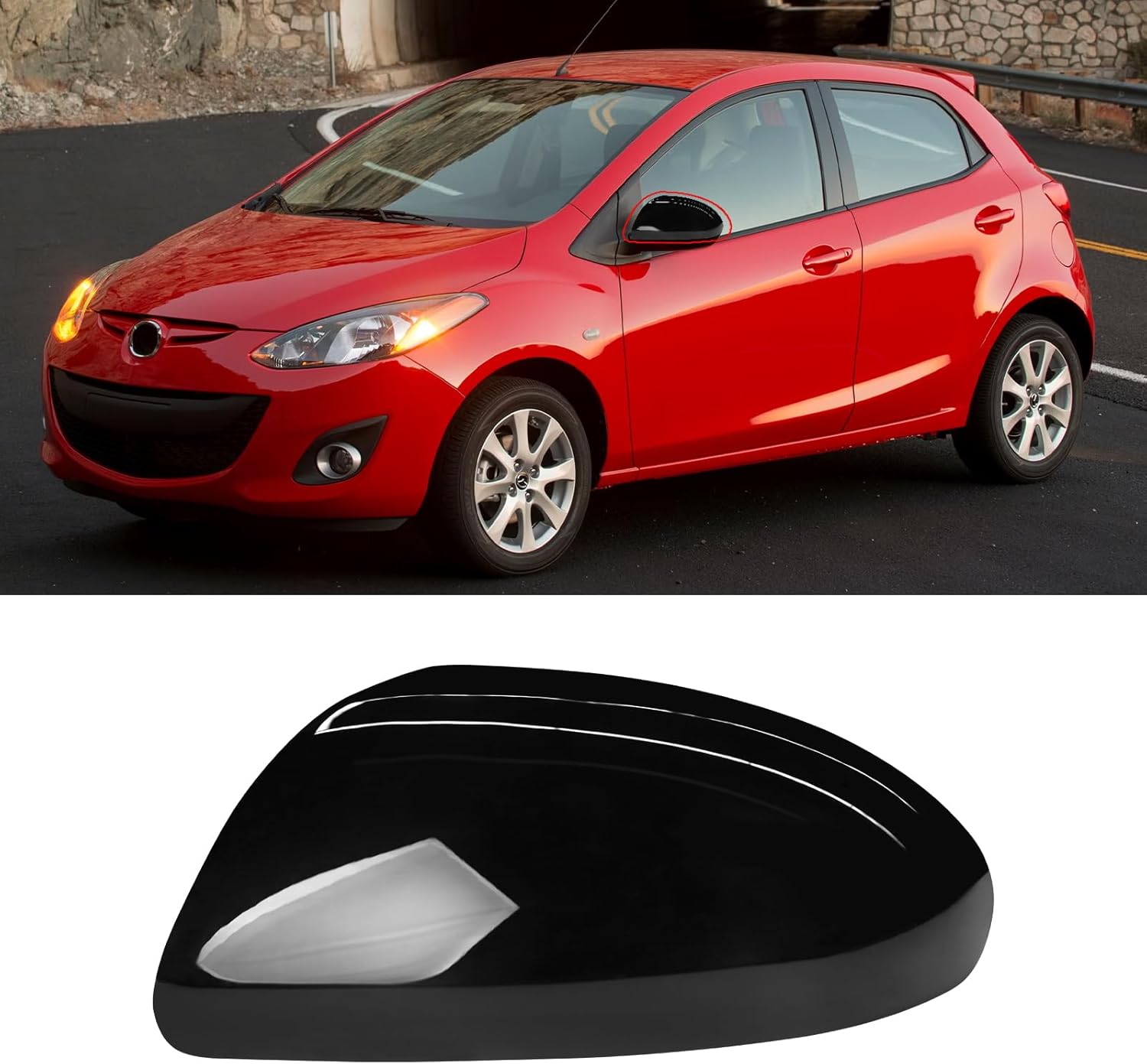 Amazon.com: OWITAT Compatible with Mazda 2 2011-2015/Mazda 3 2010-2013 ...