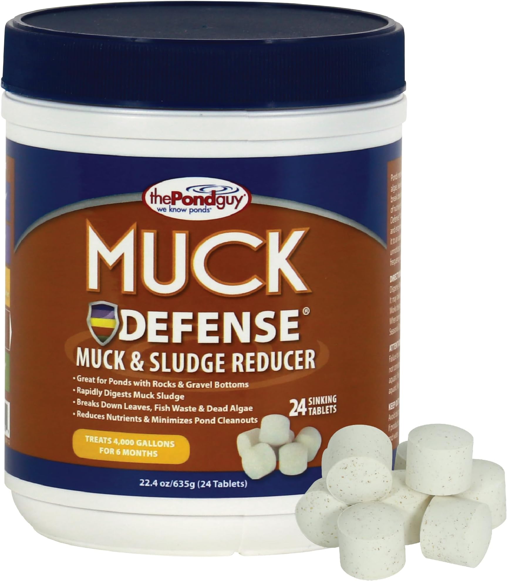Amazon.com: Lake Muck Reducer Tablets - Advanced Lake & Pond Probiotic ...
