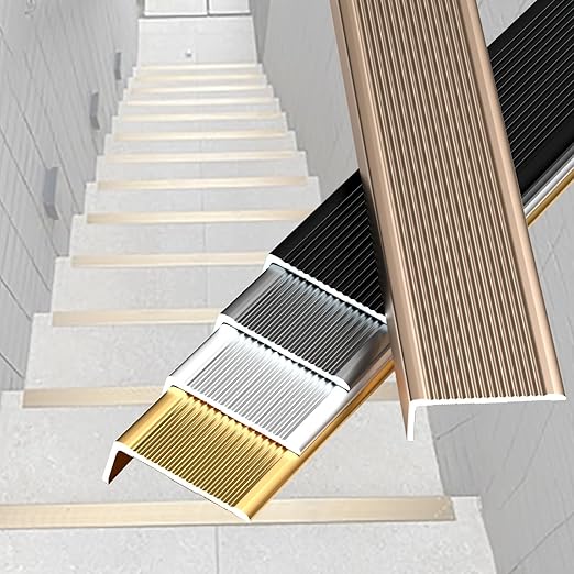LIYI929GP Sturdy Aluminum Stair Nosing Stair Edging - Waterproof ...