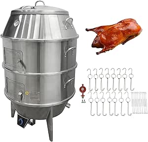 Amazon.com: TECHTONGDA LP Gas Duck Roaster Roast Chicken Duck Oven ...