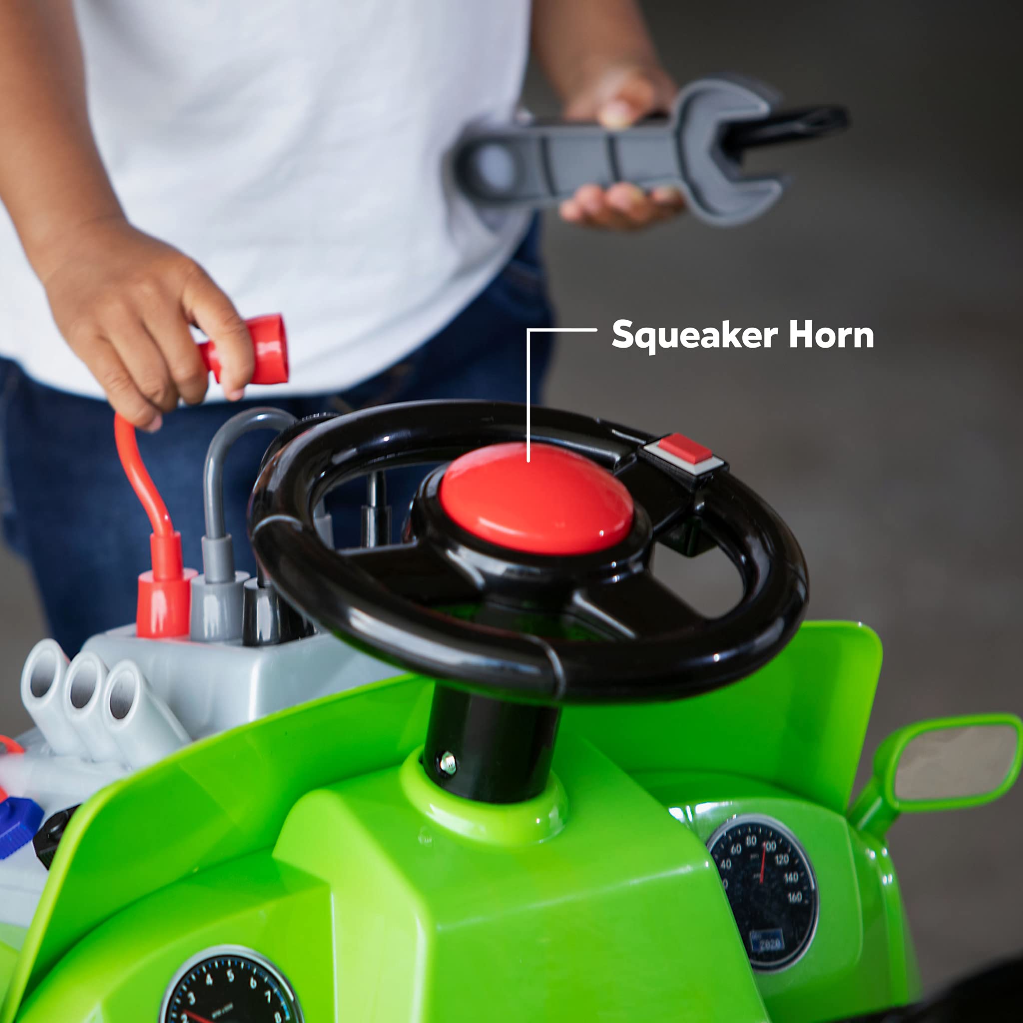 Kid Trax Fix & Ride Car Toddler Electric Quad Ride On Toy, 6 Volt, Kids ...