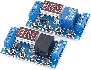 Amazon.com: AIRCA 6-30V Relay Module Switch Trigger Time Delay Circuit Timer Cycle Adjustable ...