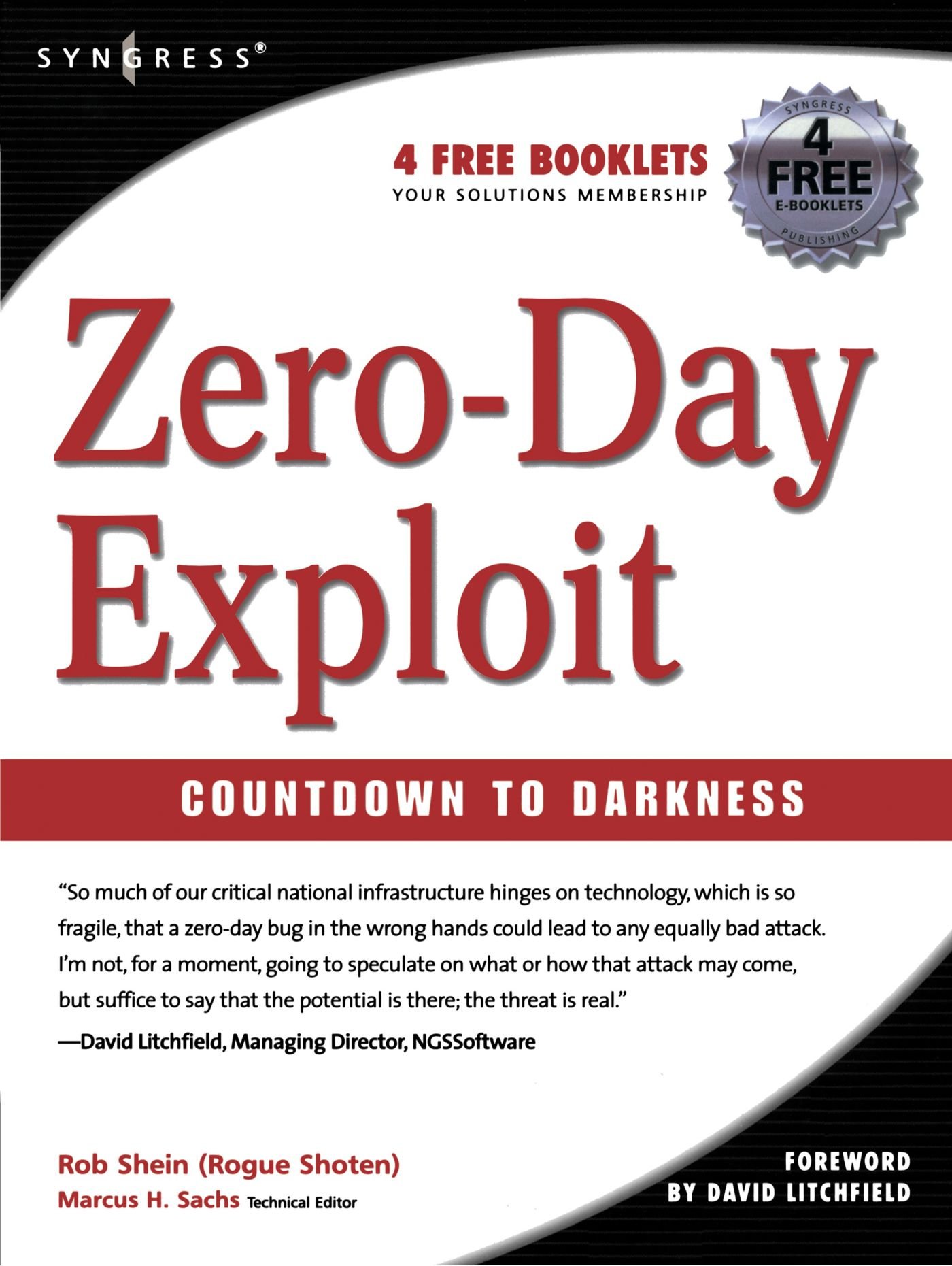Zero-Day Exploit: Countdown to Darkness: Shein, Rob, Sachs, Marcus ...