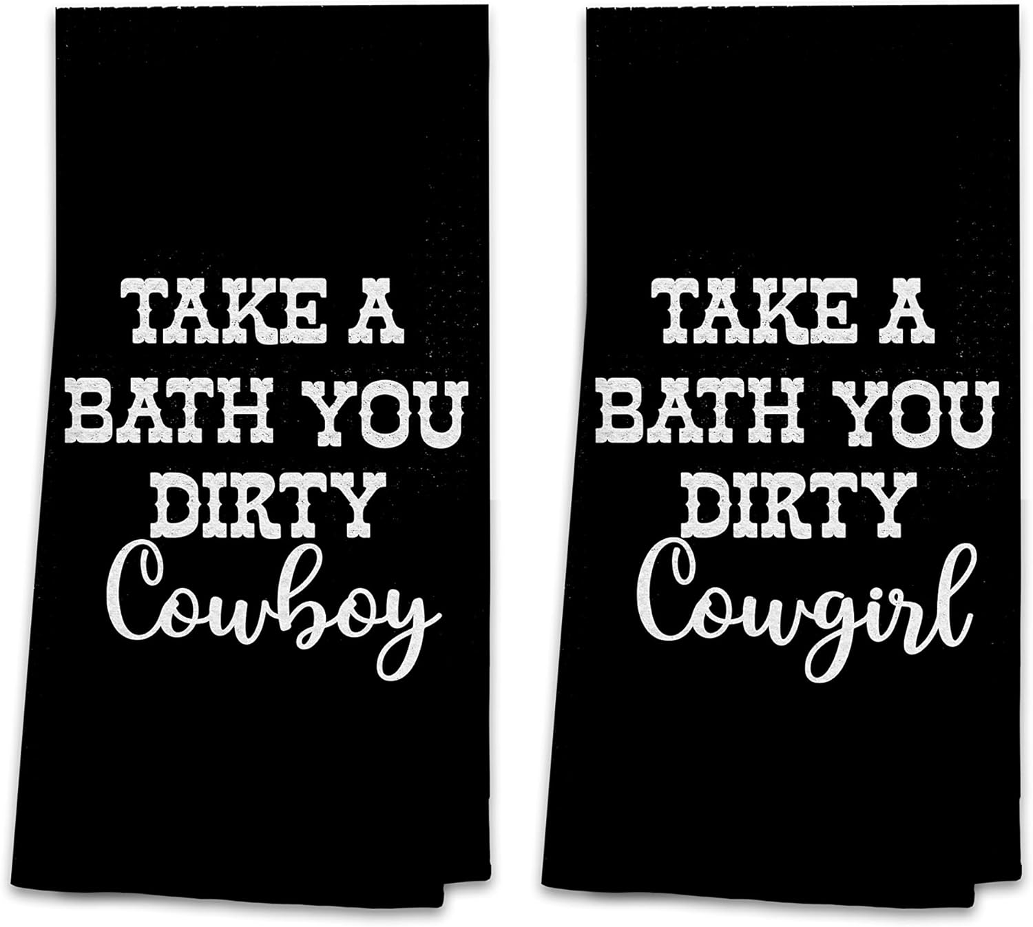 Amazon.com: OHSUL Take A Bath You Dirty Cowboy and Cowgirl Highly ...