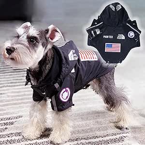 Amazon.com : MANON ROSA Dog Raincoat - Adjustable Hooded Pet Rain Coat ...