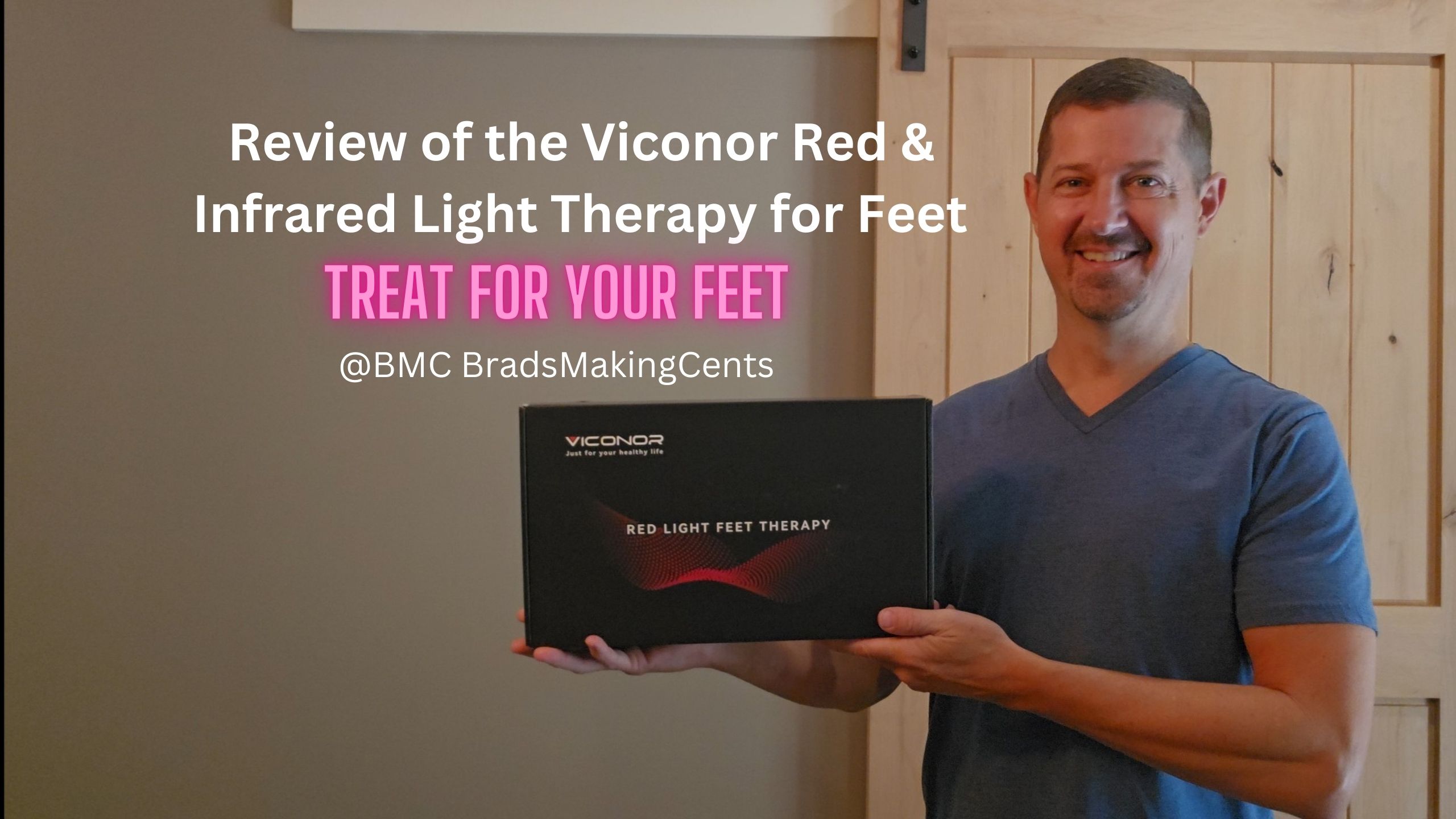 Watch Review of the Red Light Therapy Device for Feet on Amazon Live