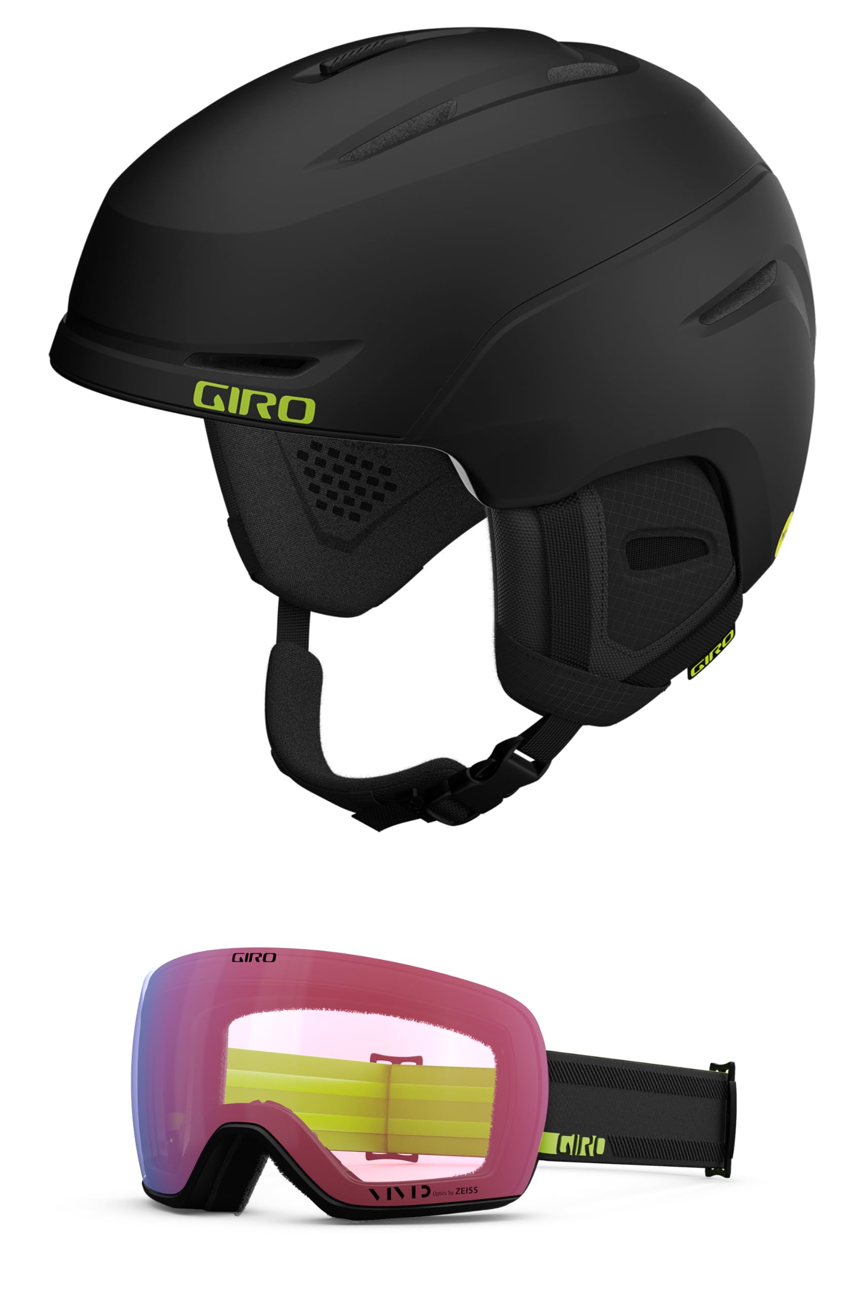 Snapklik.com : Giro Neo MIPS Combo Pack Ski Helmet - Snowboarding Helmet