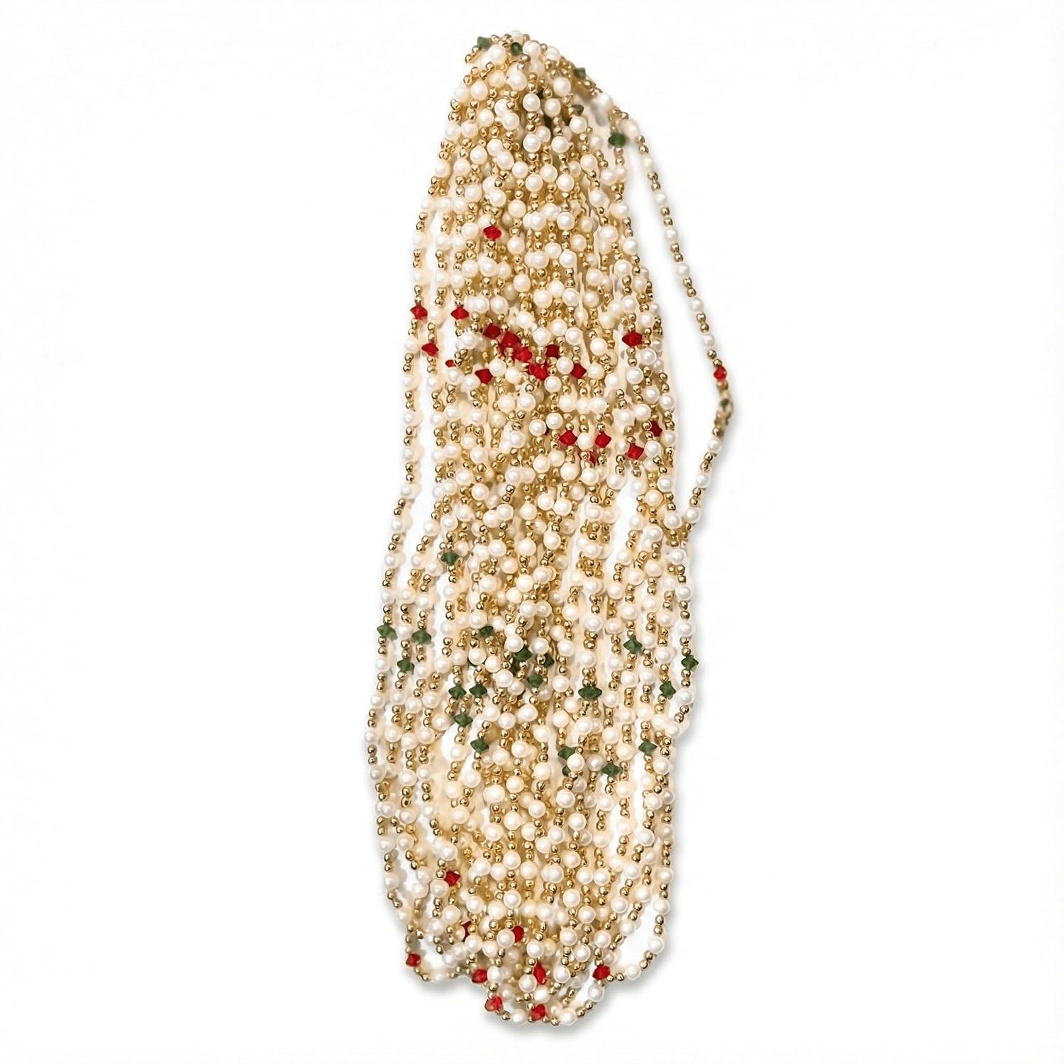Swagat Mala Pack of 12 | Premium Pearl Beaded Welcome Garland ...