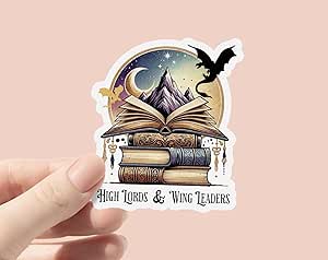 Amazon.com: High Lords and Wing Leaders Vinyl Sticker Acotar Merch ...