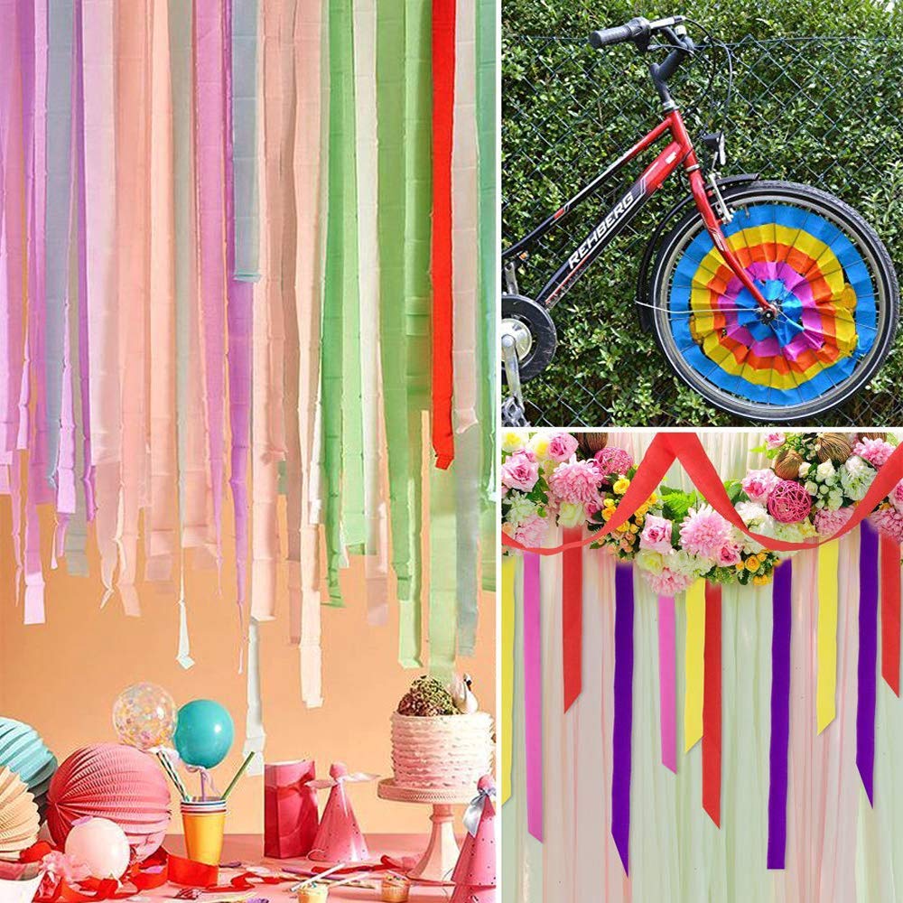 Birthday Party Streamers How To Decorate With Crepe Paper Streamers