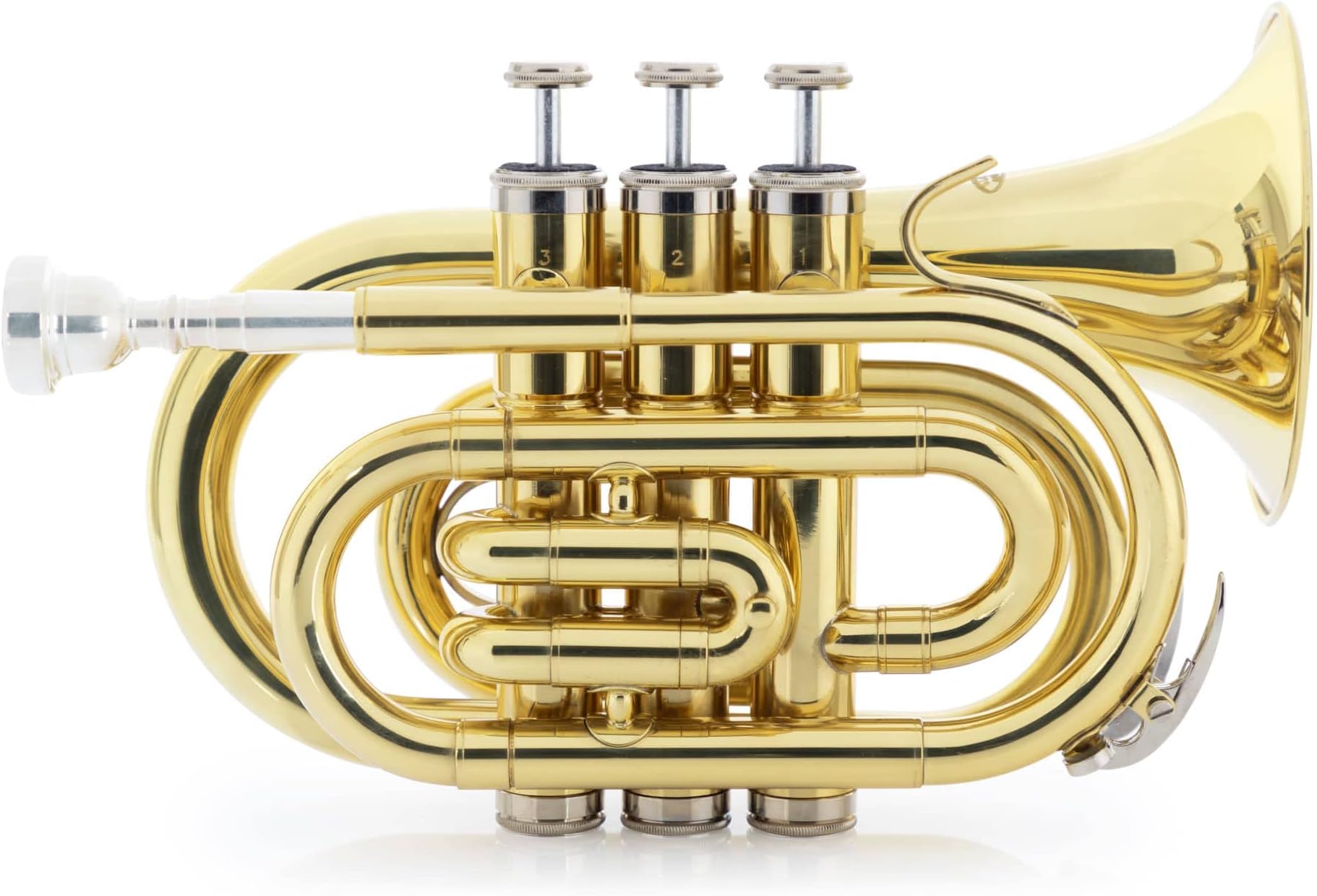 Classic Cantabile Brass TT-500 Bb Pocket Trumpet : Amazon.co.uk ...