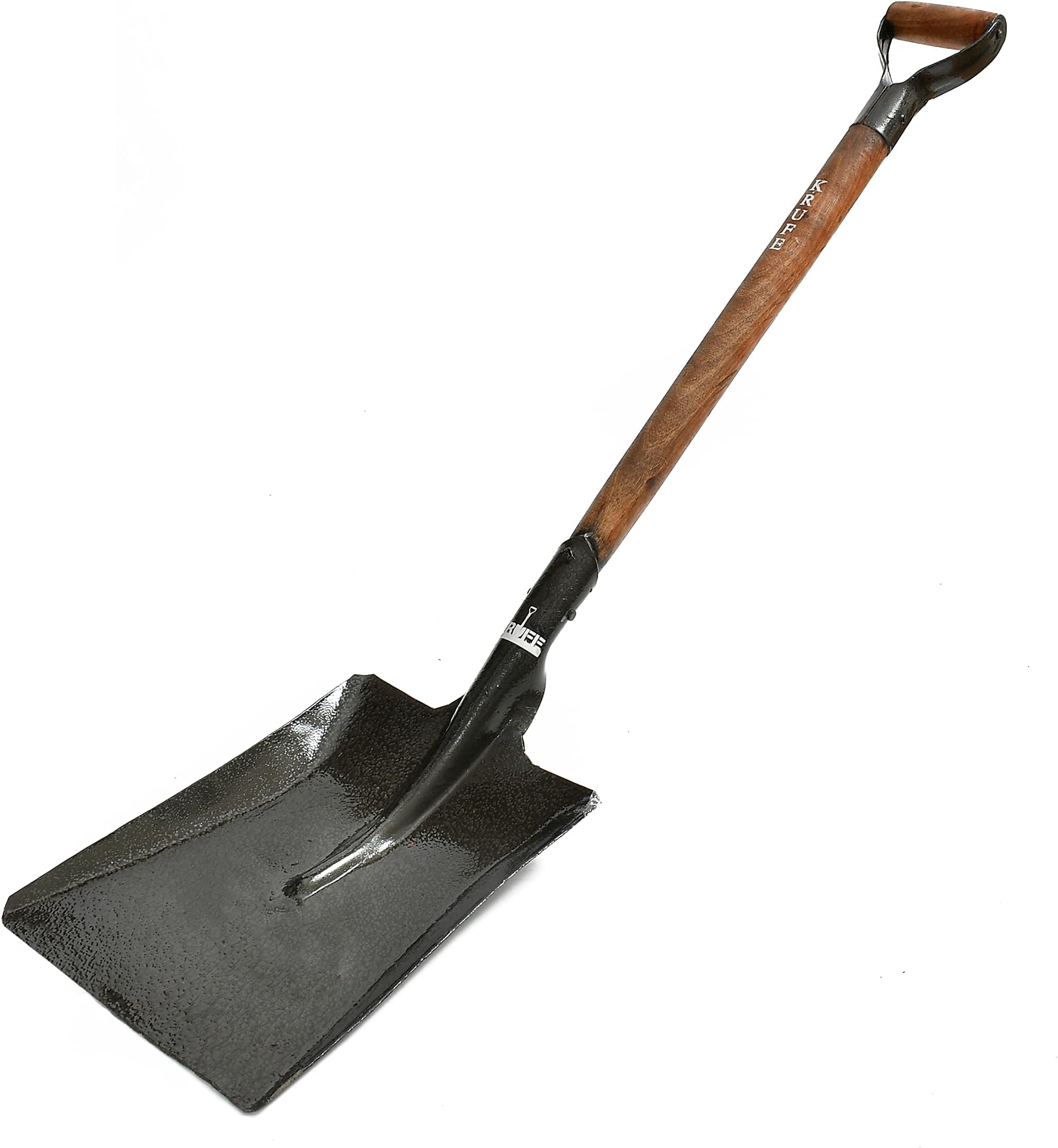 Truvic Iron Gardening Spade/Belcha, Black & Grey Shovel for Digging ...