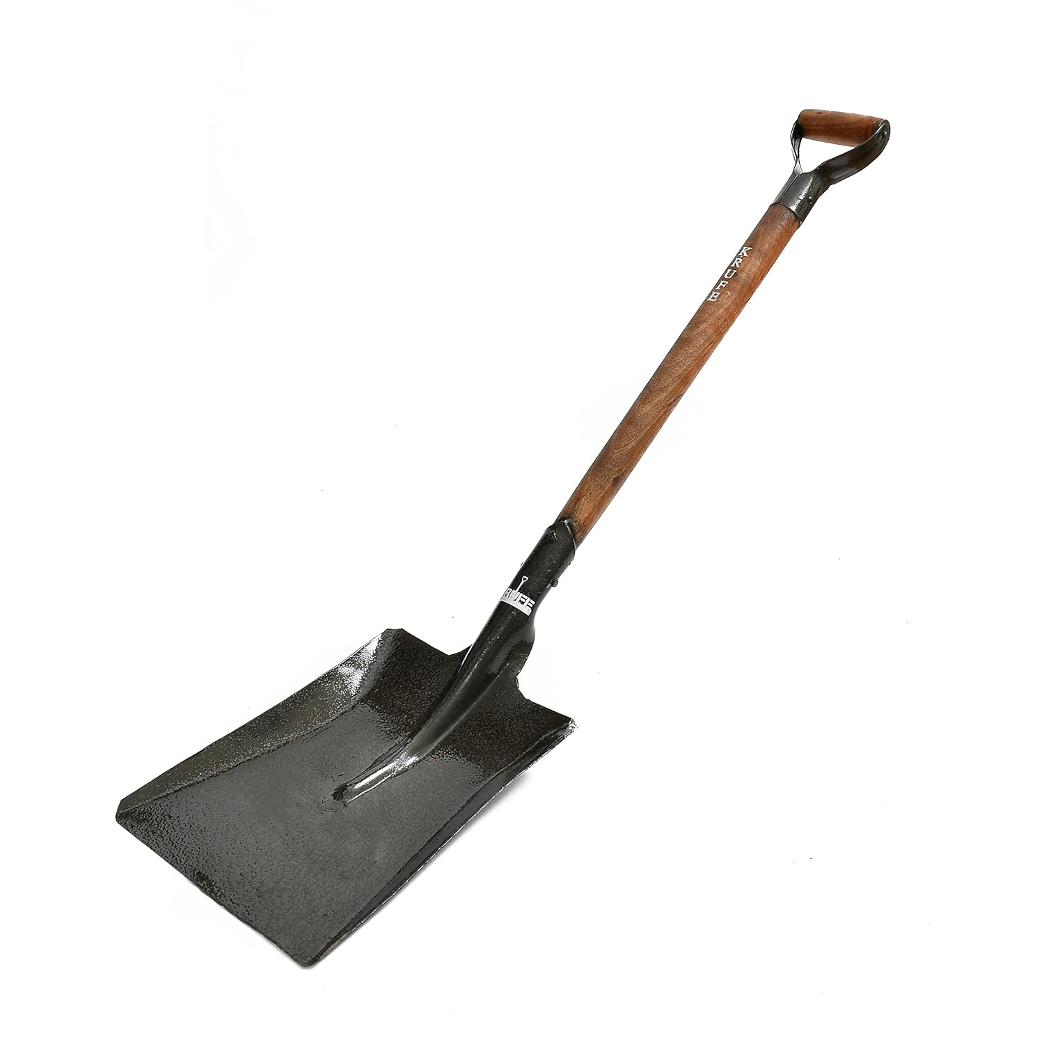 KRUFE® MILD Steel Square BELCHA, Shovel/Spade with Wooden Handle Shovel ...