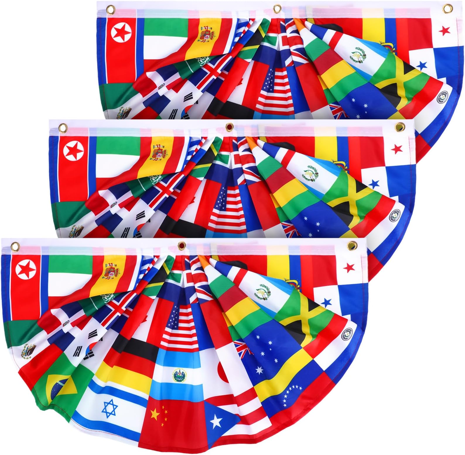 Amazon.com: 50 Countries Small Mini Flag,International flag Country ...