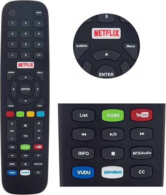 Amazon.com: Universal Remote Control for Polaroid 4K UHD LED LCD Smart ...