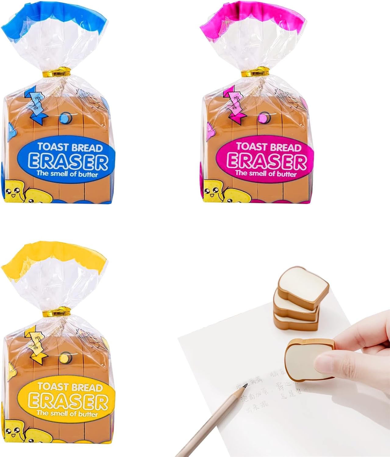 Amazon.co.jp: nalaina Kids Erasers Pencil Erasers [12 Pieces] Kids Game ...