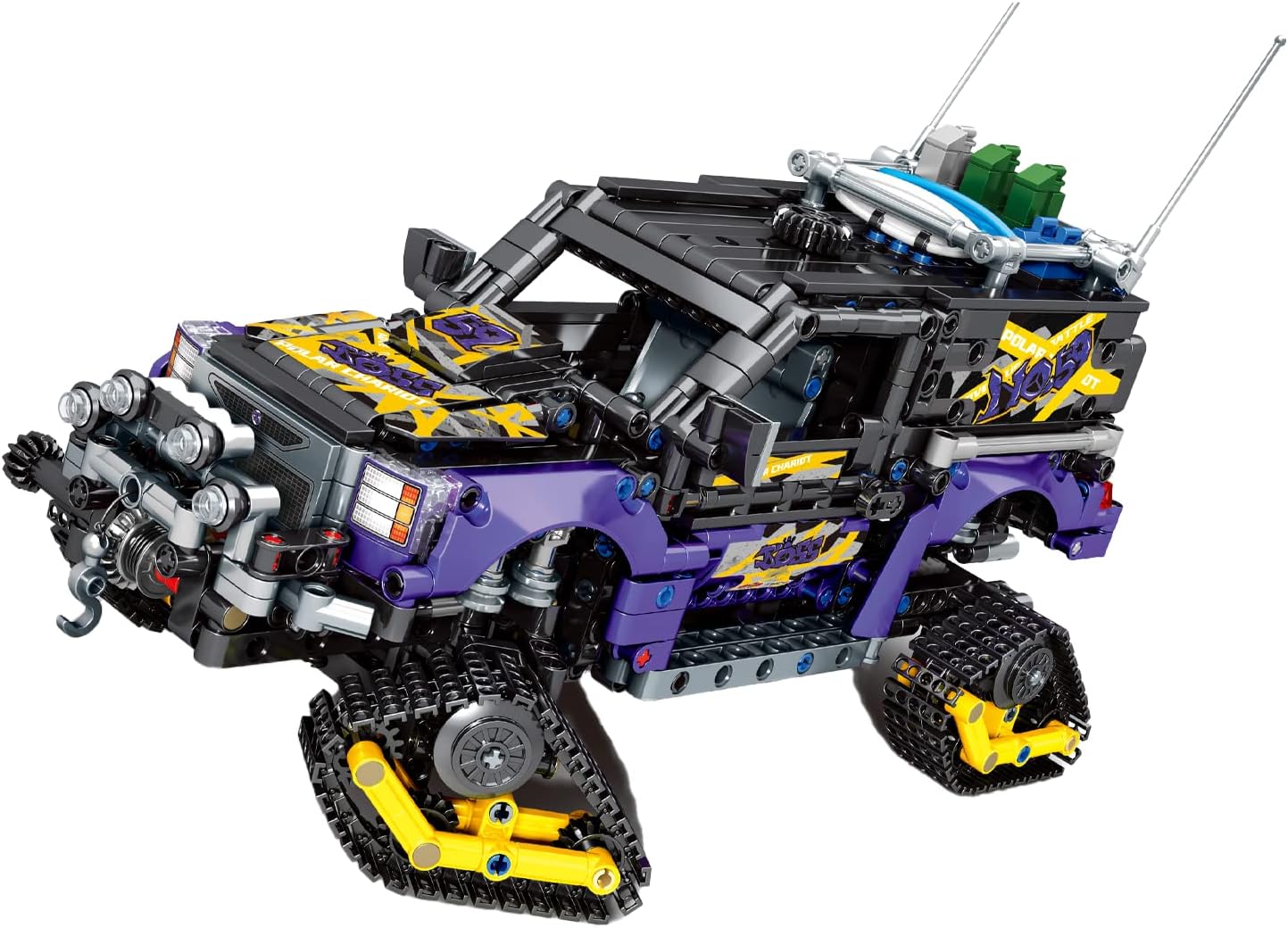 ARCOSHOP | Juguete Coche Carro Armable De Construccion Bloques1508 Pz ...