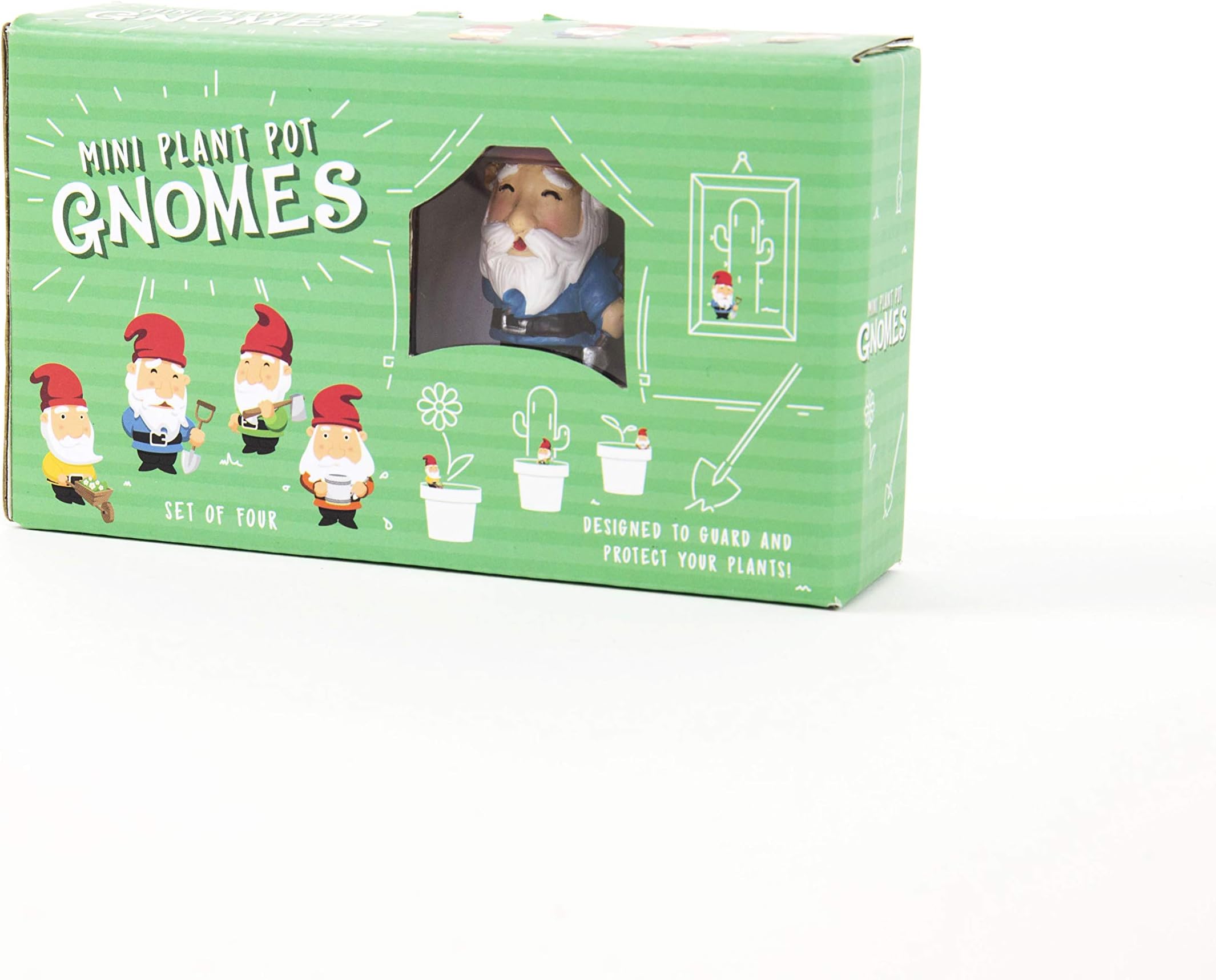 Amazon.com: Gift Republic Mini Naughty Gnomes Set of 4 Rude Gnomes for ...