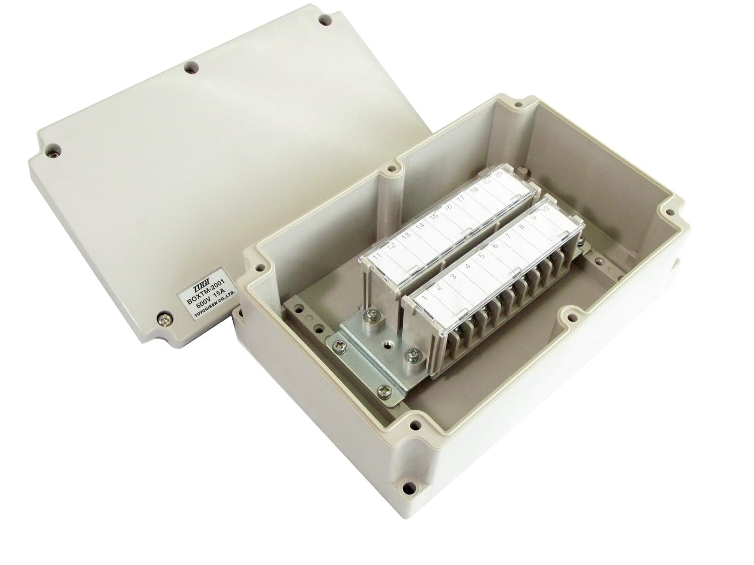 Amazon | TOGI 東洋技研 中継BOX端子台内臓 BOXTM-2001 | 筐体 | 産業・研究開発用品 通販