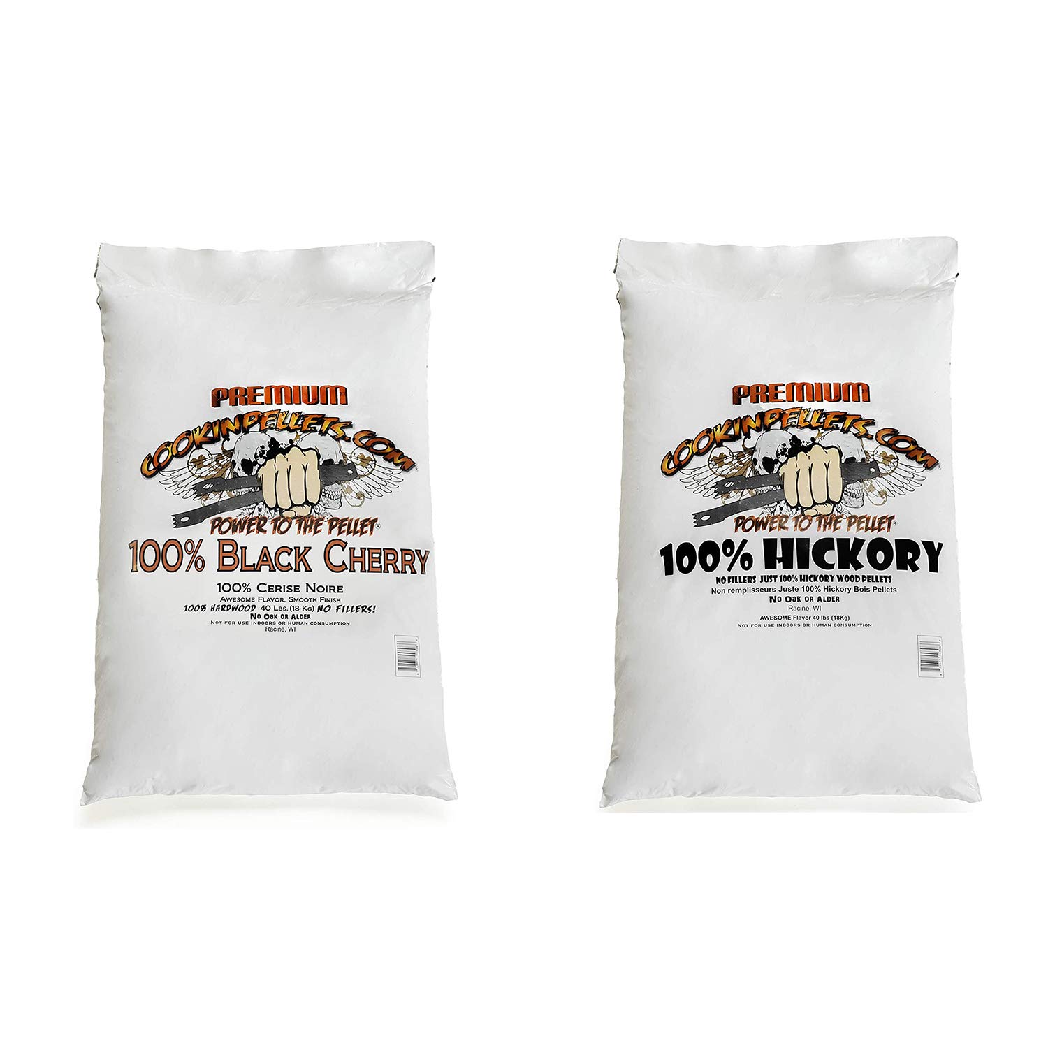 Cookin Pellets Black Cherry Smoker Smoking Hardwood Wood Pellets 40 ...