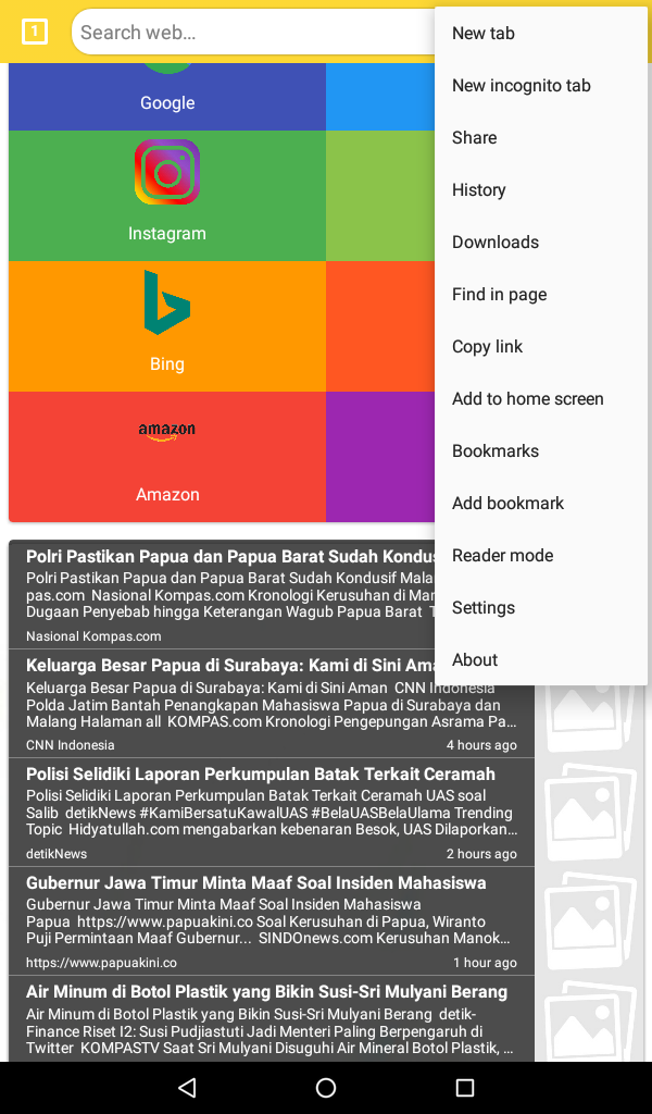 Planet Browser : Fast, light, Optimized and Secure - App on the Amazon ...