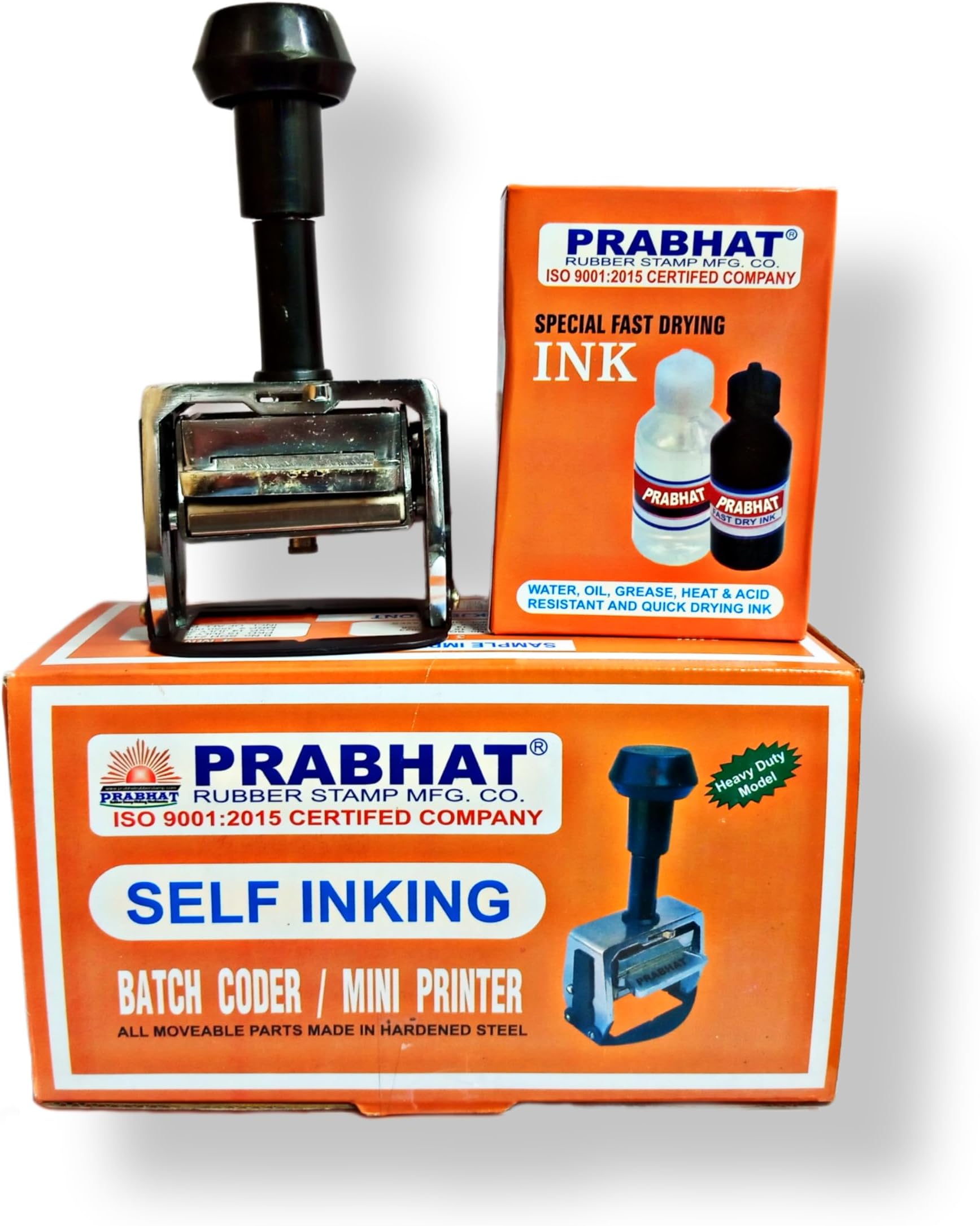 Prabhat Self Inking Heavy Duty Batch Coding Machine/Mini Printer ...