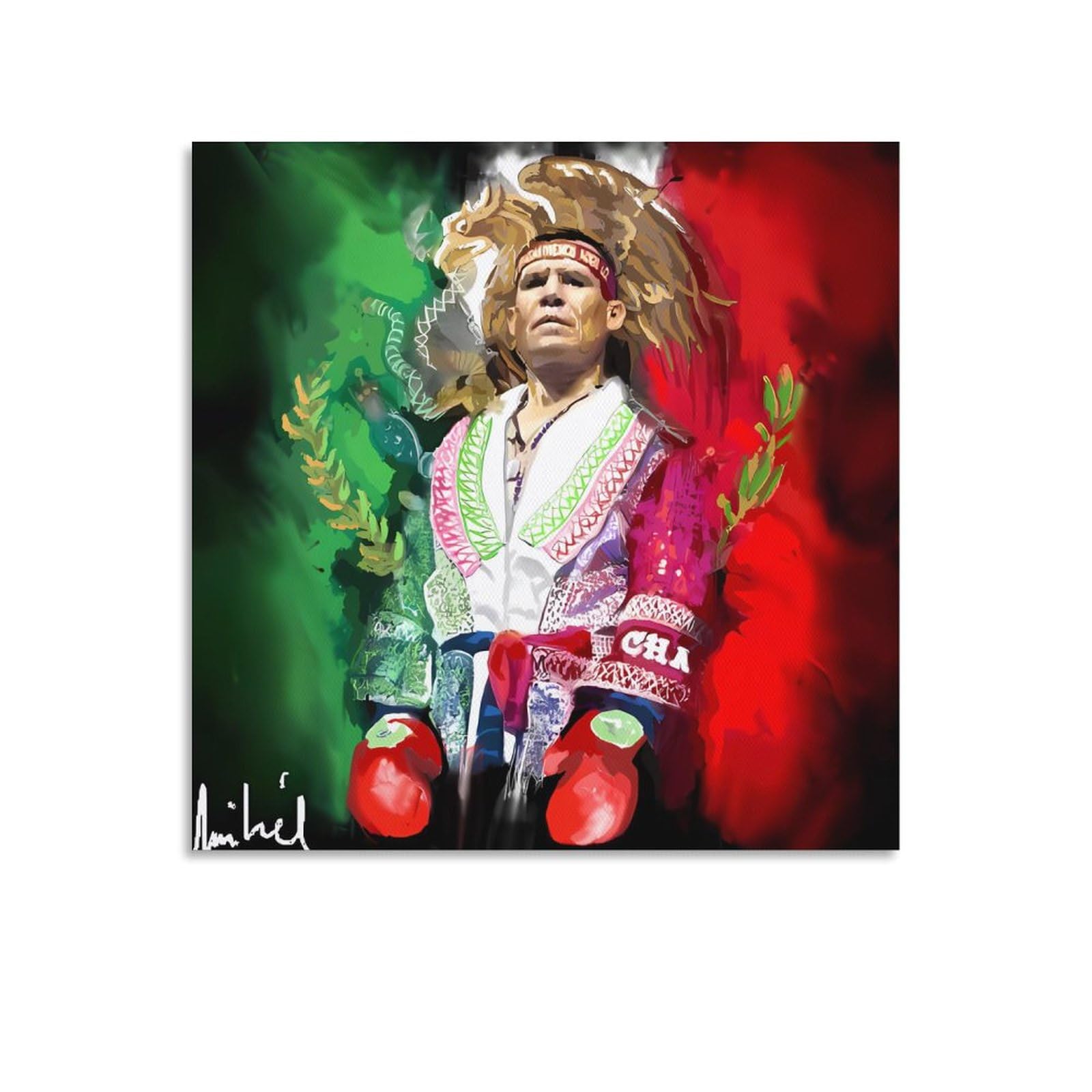 Julio Cesar Chavez Art