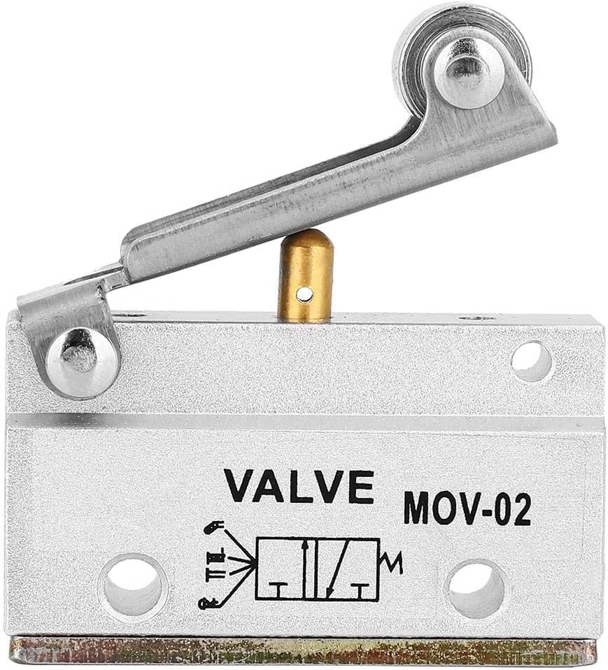 MAXAIR Roller Type Solenoid Air Pneumatic Mechanical Valve (MOV-02 3/2 ...