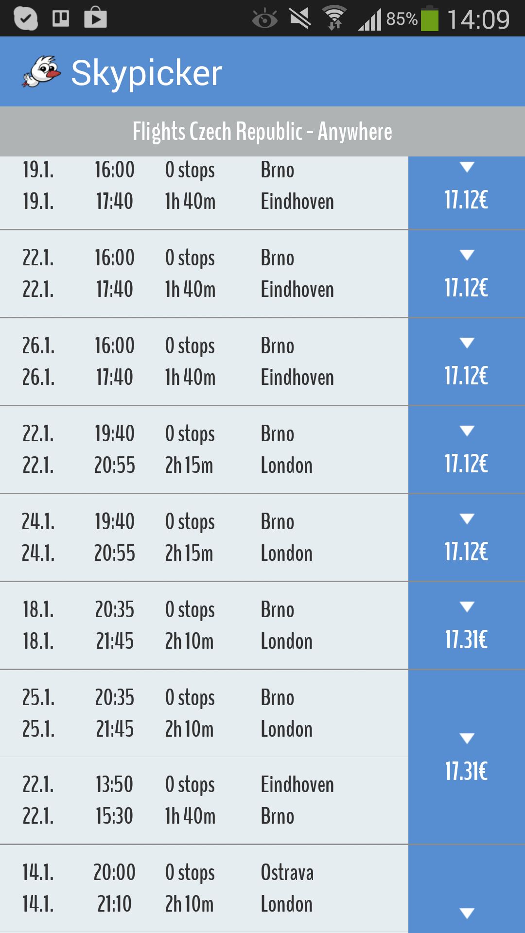 Skypicker Low Cost Flights - App on the Amazon Appstore