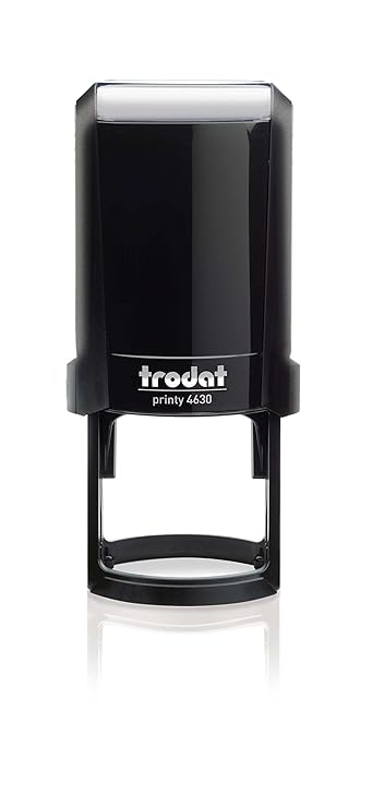 Trodat Very Good - Stamp Built in Ink Pad (Red) Ink Color Green ...