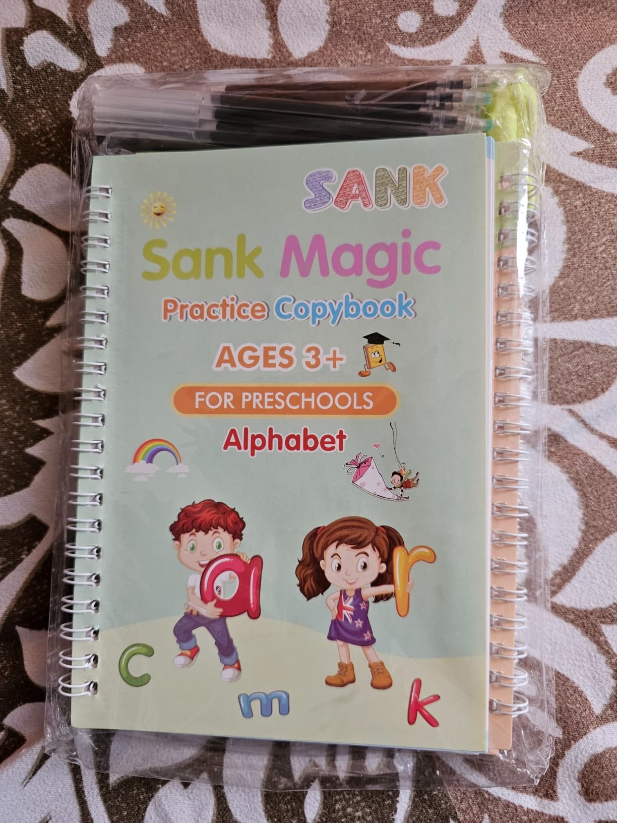 Kitssential® Sank Magic Practice Copybook, Number Tracing Book for ...