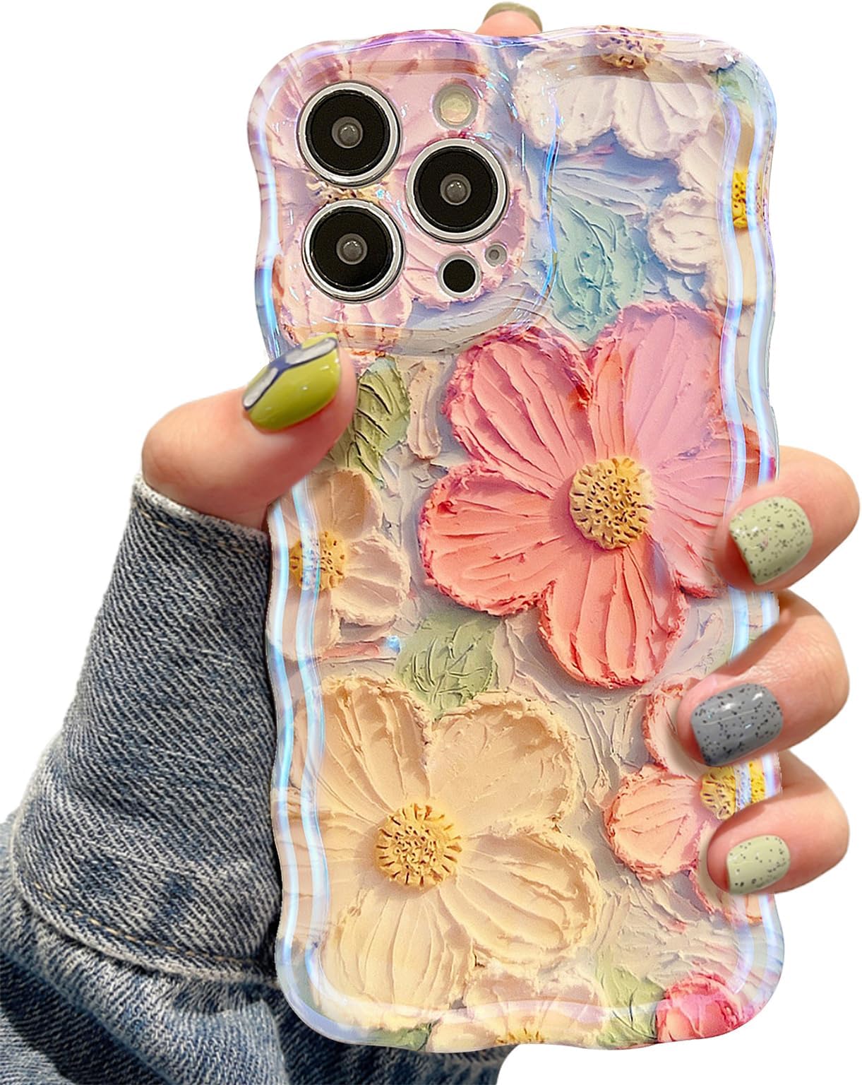 Amazon.com: KINGMINOS Cute Dessert Phone Case, Funny 3D Breadcake ...