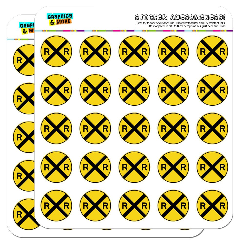 Blank Railroad Crossing Sign Printable