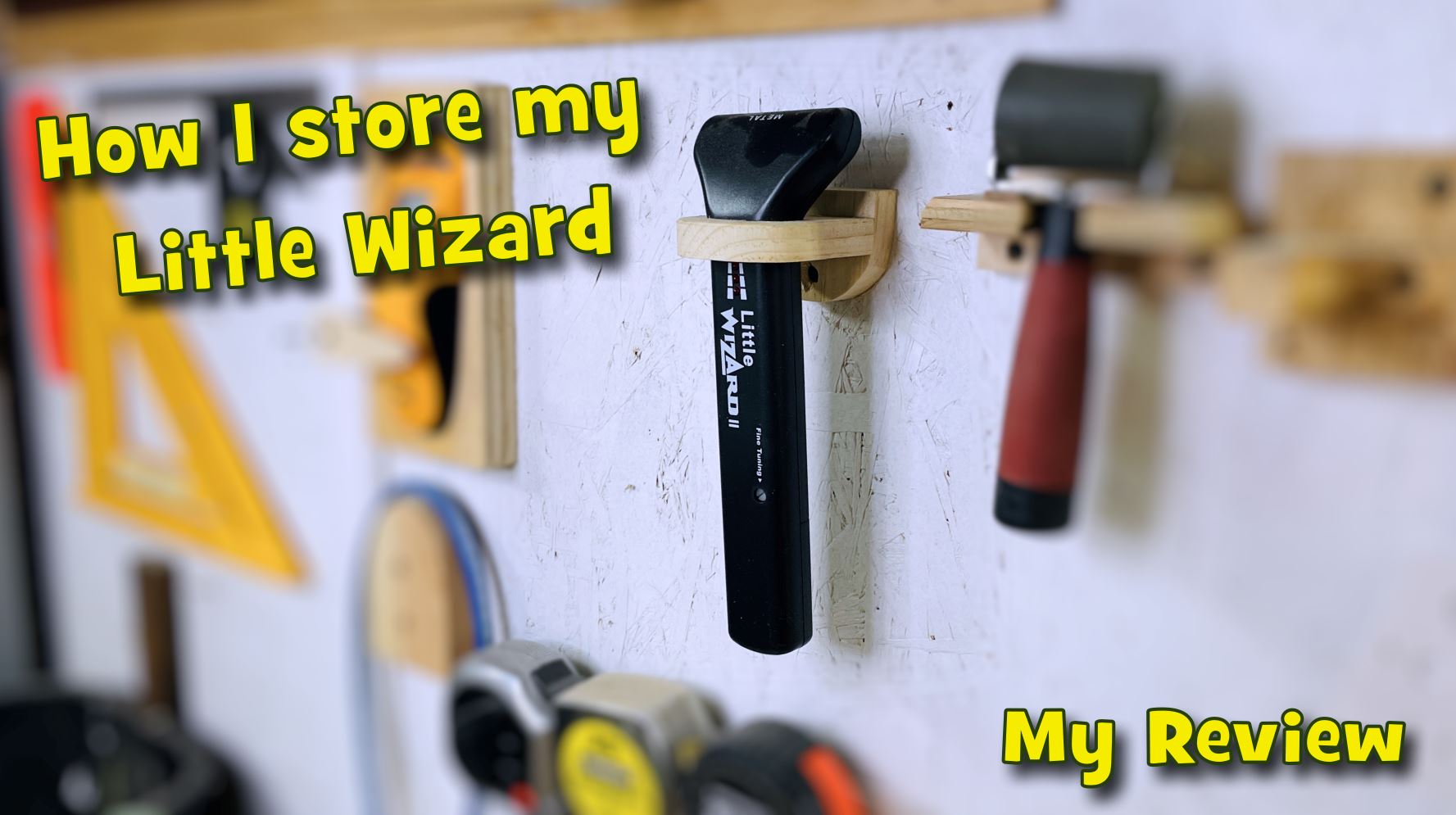 Watch My review and how I store my Little Wizard nail finder on Amazon Live