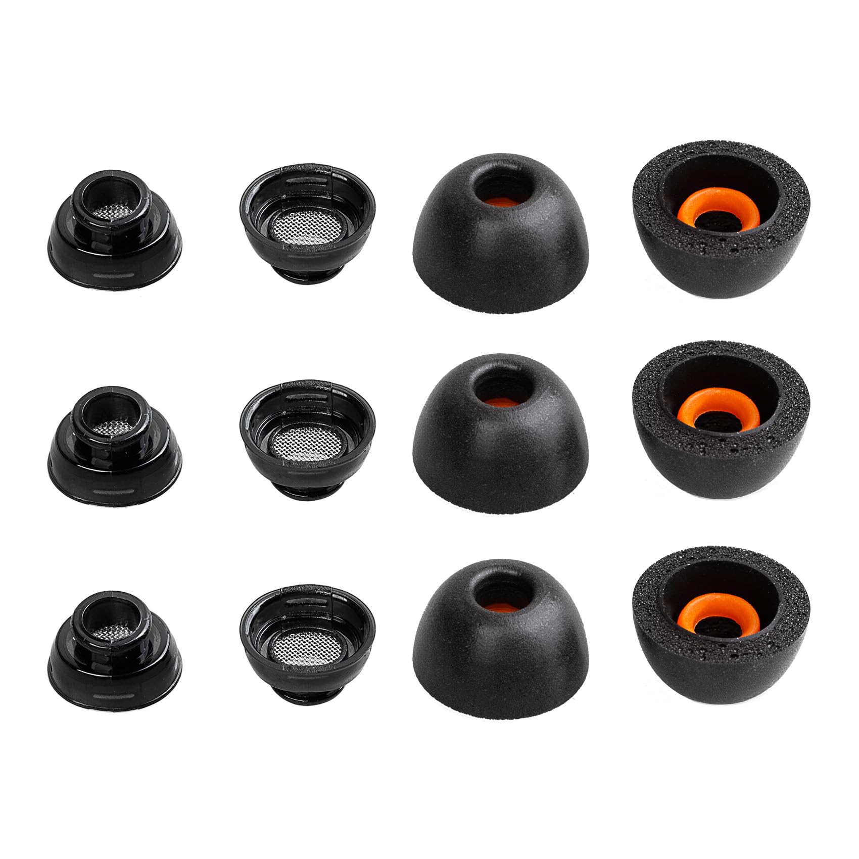Snapklik.com : KBEAR 3 Pairs Foam Earbud Tips Compatible