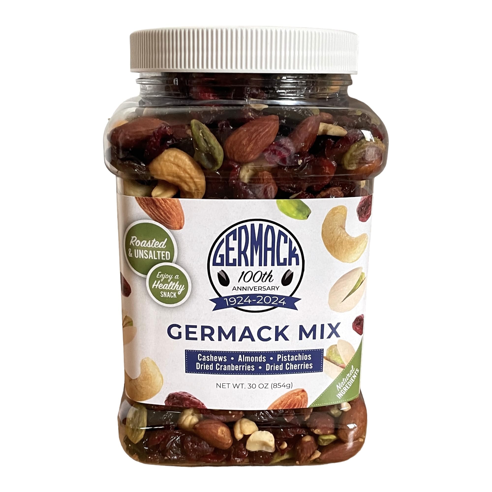 Amazon.com: Germack Mix, Pistachio Berry Fruit Nut Snack, Dried ...