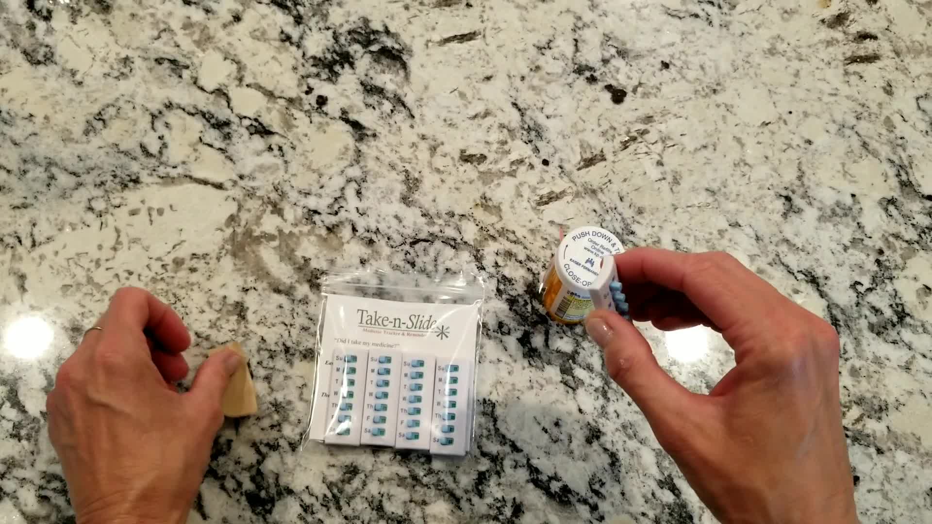 Watch Take-n-Slide Pill Tracker & Reminder on Amazon Live